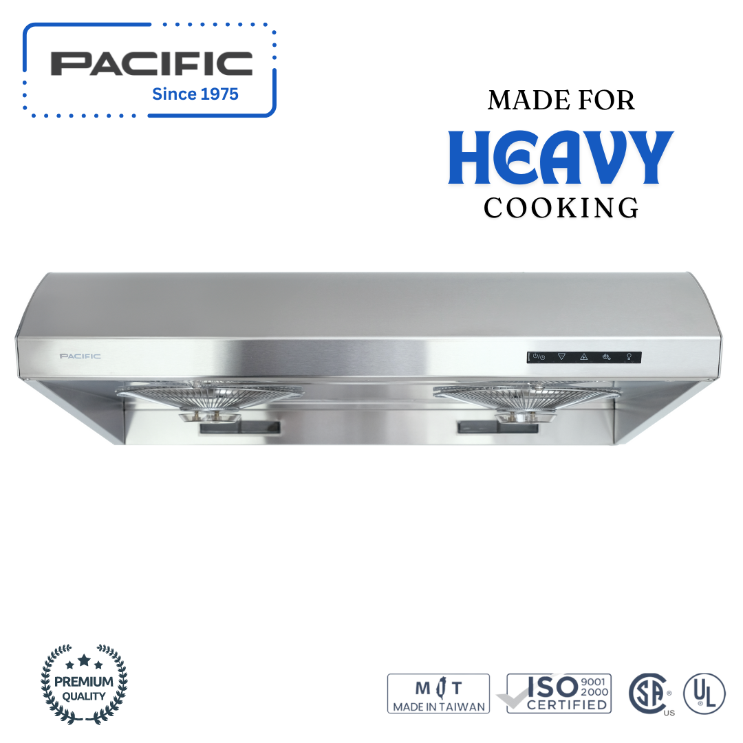Essential PW 2300HAS CFM 900 Ducted Under Cabinet Range Hood (30 ...